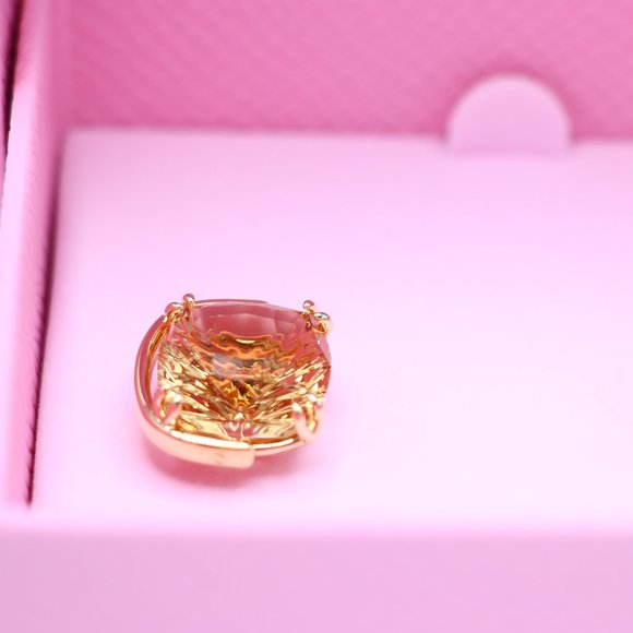 Swarovski | Jewelry | Swarovski Harmonia Stud Earrings Gold Tone New ...